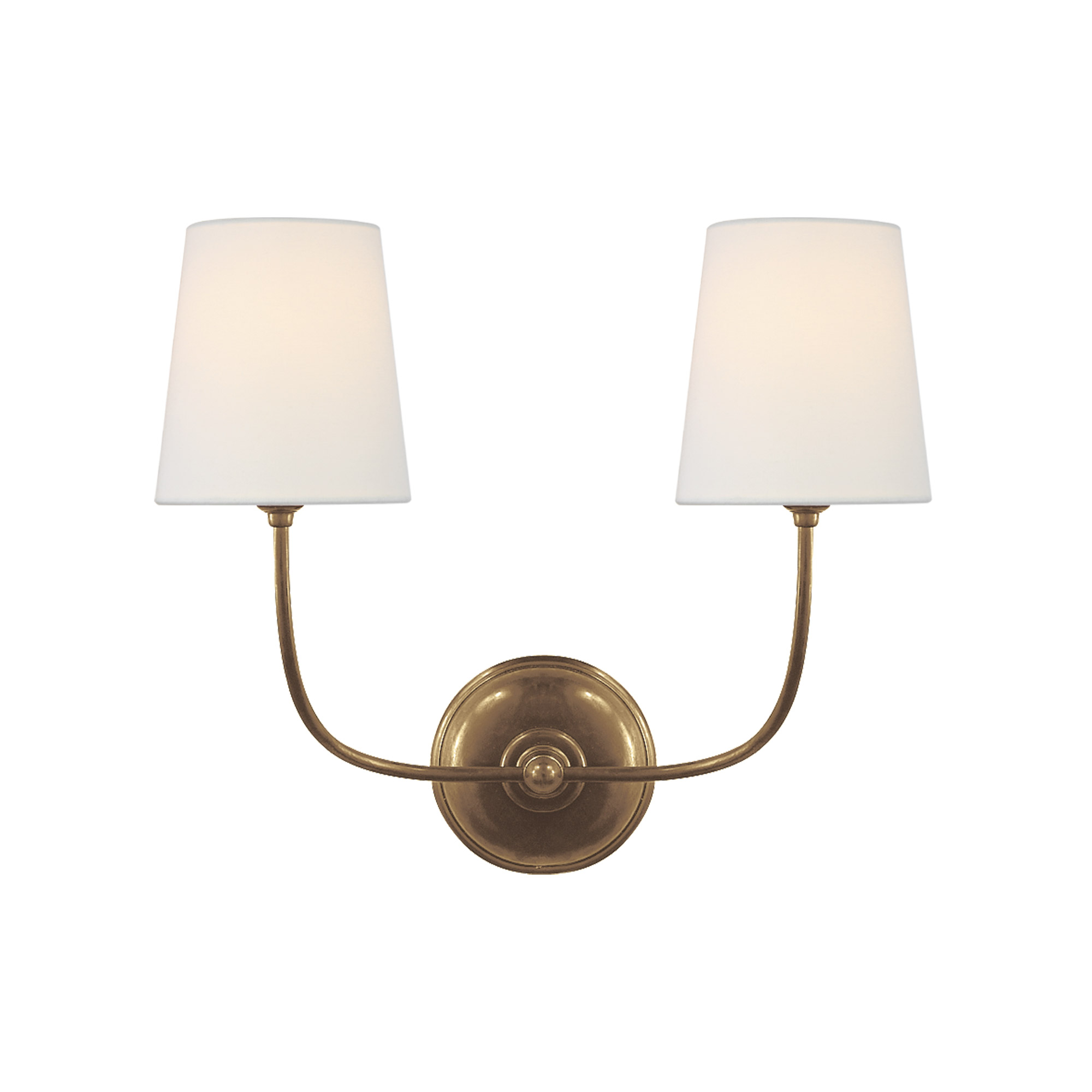 Vendome Double Sconce (Brass) - Bloomingdales Lighting